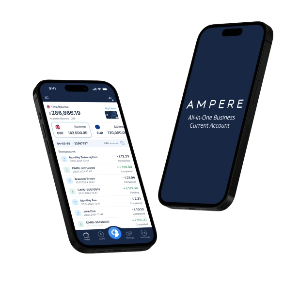 Ampere — All-in-One Financial Service For Your Business 2024